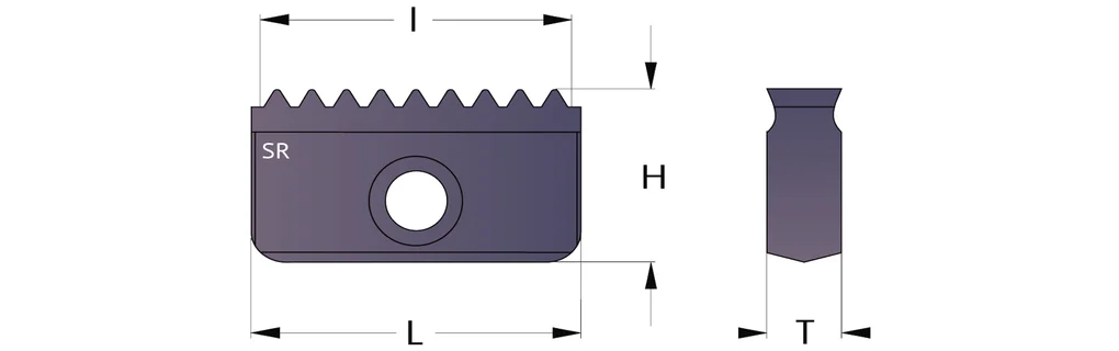 Schneidplatten VHM für Gewindefräser PG (Panzergewinde) | SPPW GmbH