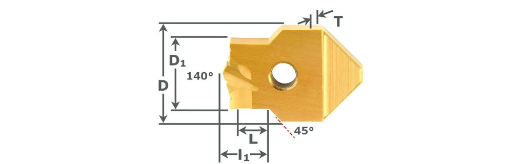 Carbide 4-in-1 Counter Bore Inserts A.Cut | SPPW GmbH